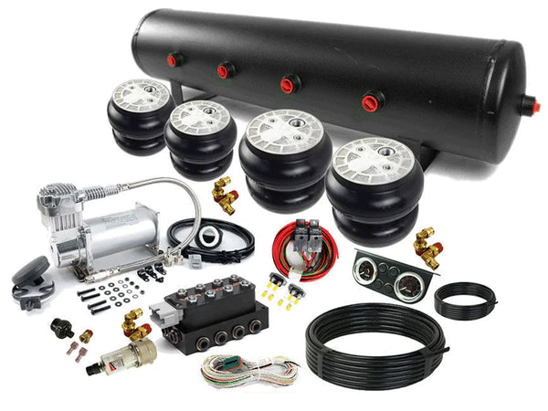 Universal Complete Kit With SS-6 Slam Specialties Airbags – Air Ride ...